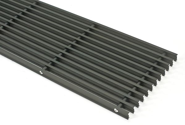 Lineair Convectorputrooster Antraciet Aluminium – Rolroosterwinkel.nl