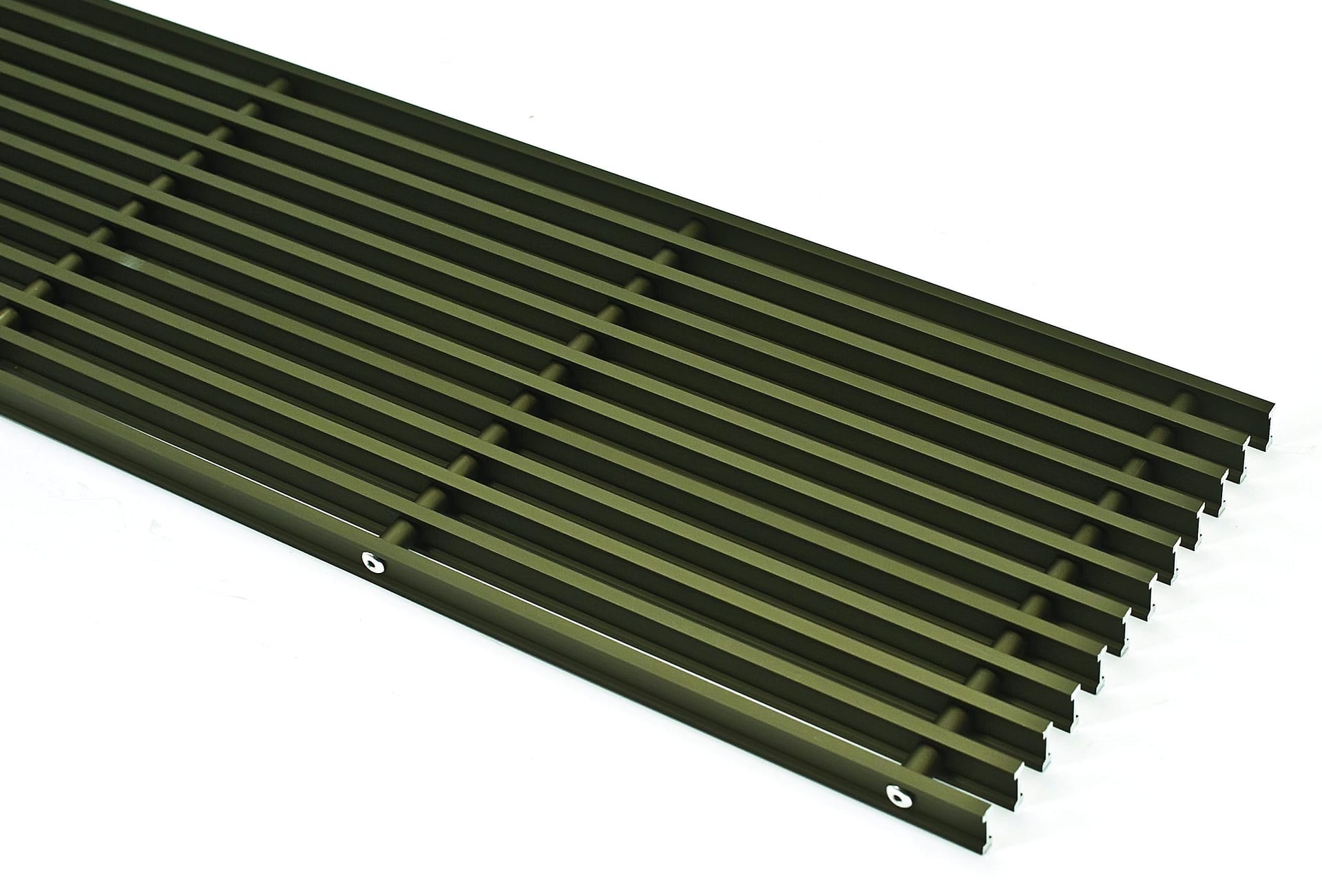 Lineair Convectorputrooster Brons Aluminium – Rolroosterwinkel.nl